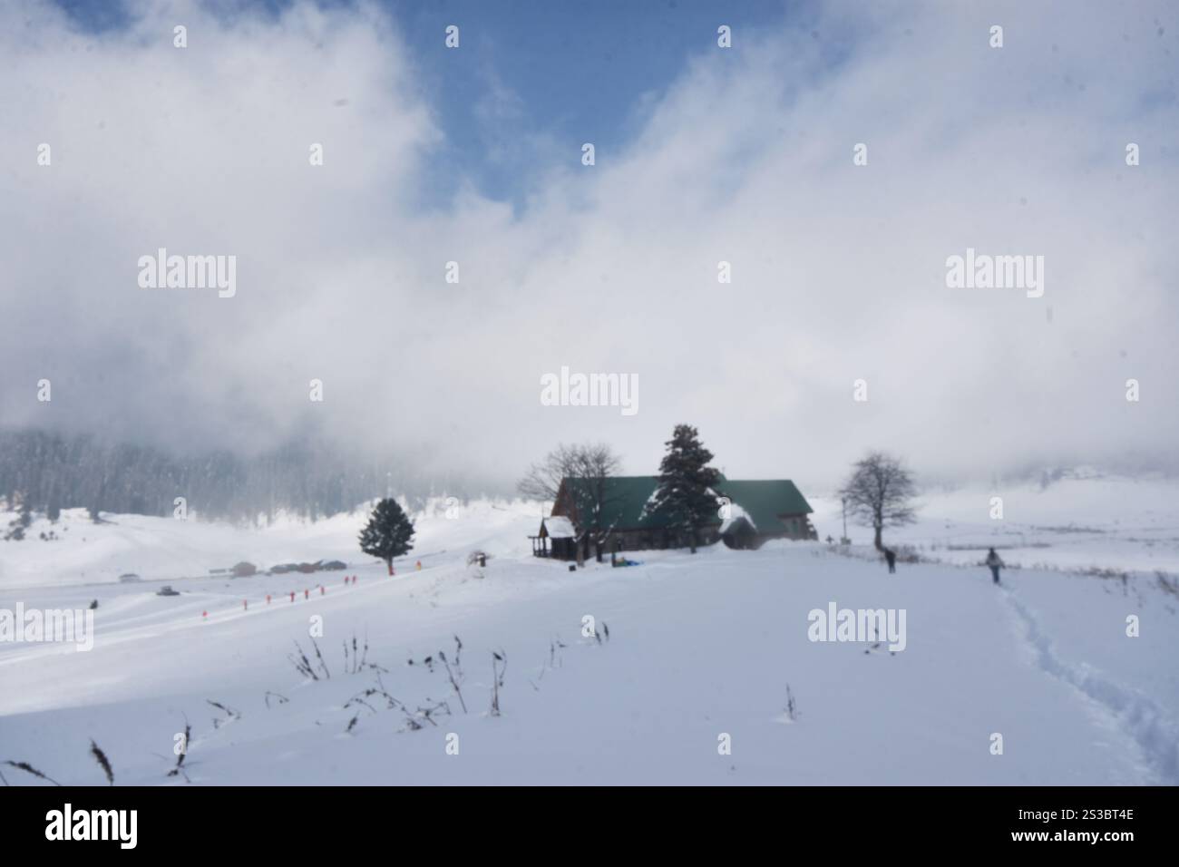 Baramullah, India. 08th Jan, 2025. A view of Saint Mary's Church in ...
