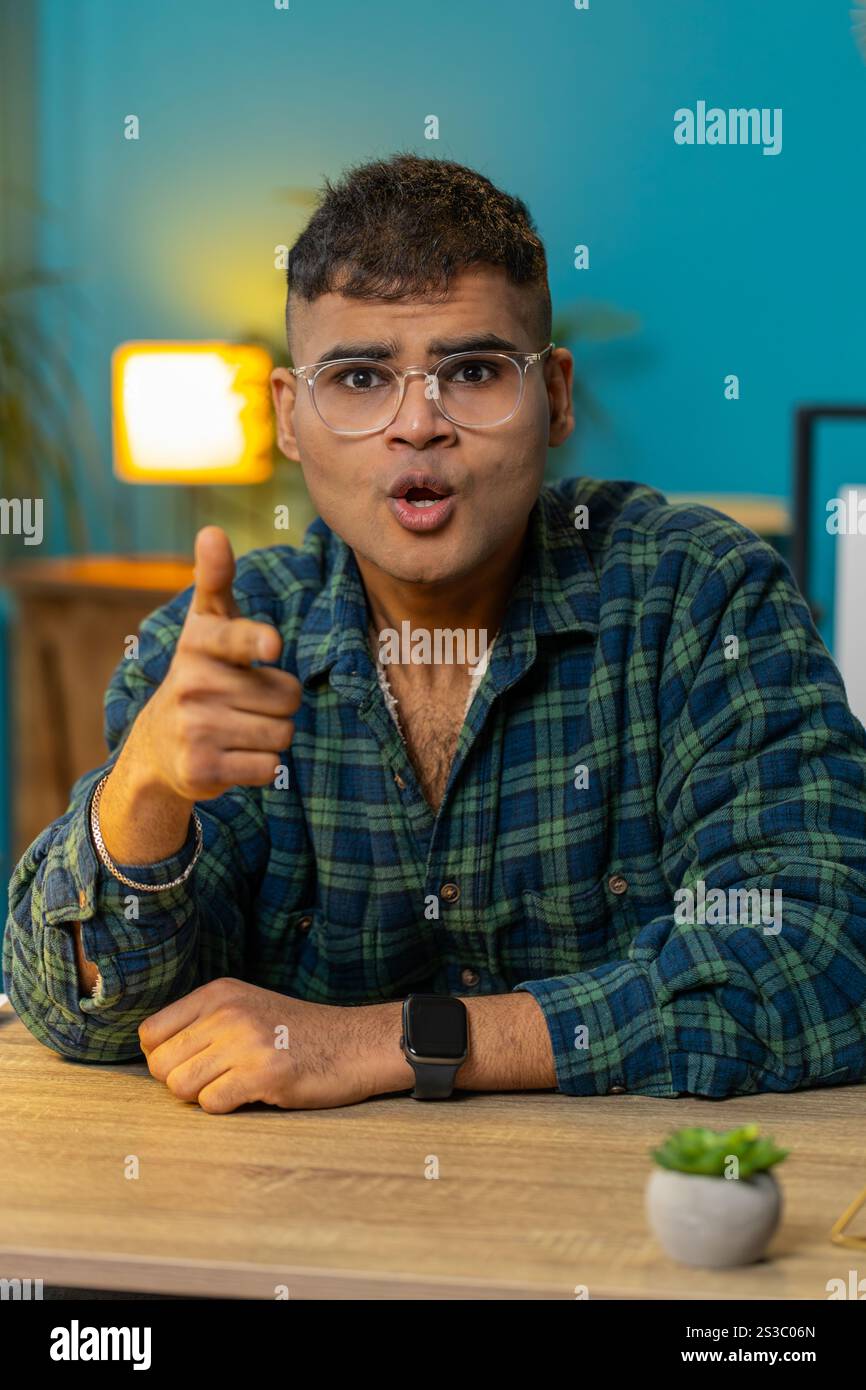 Vertical video frustrated young man hi-res stock photography and images ...