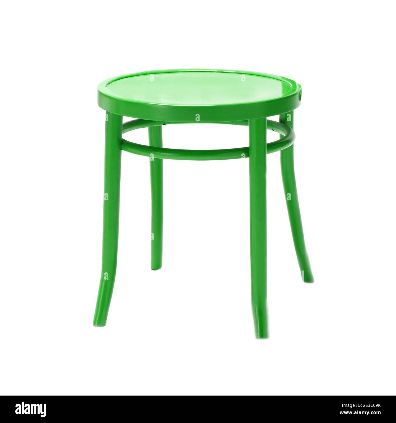 Stool isolated on white background. Stool isolated Stock Photo - Alamy