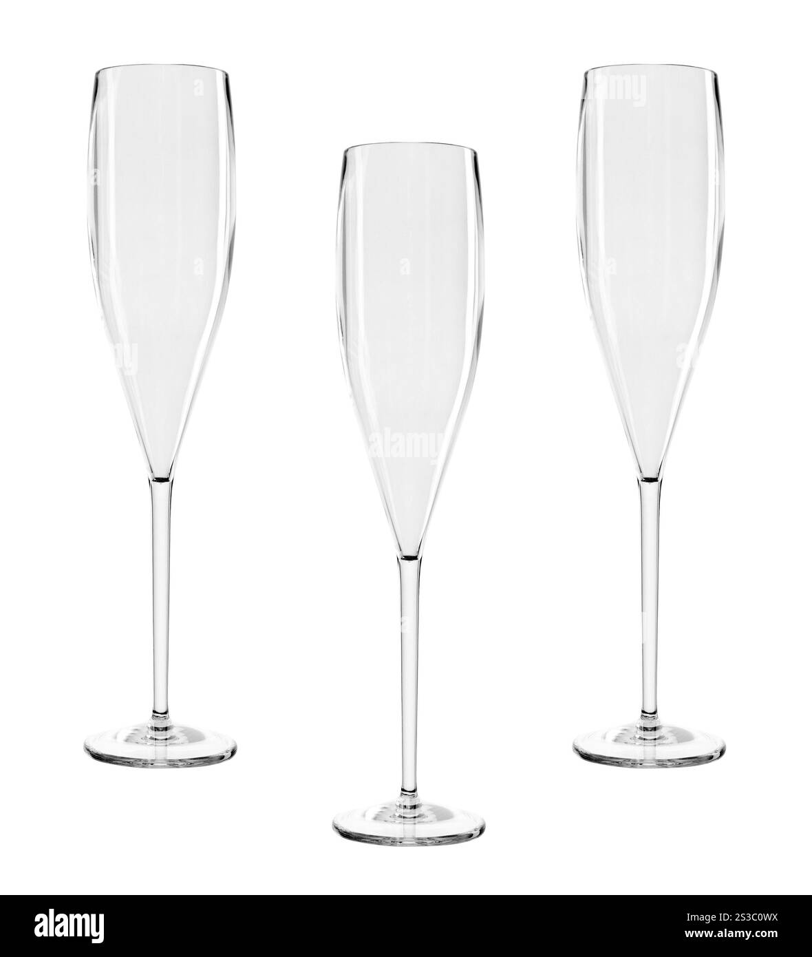 empty champagne glasses. empty champagne glass Stock Photo - Alamy