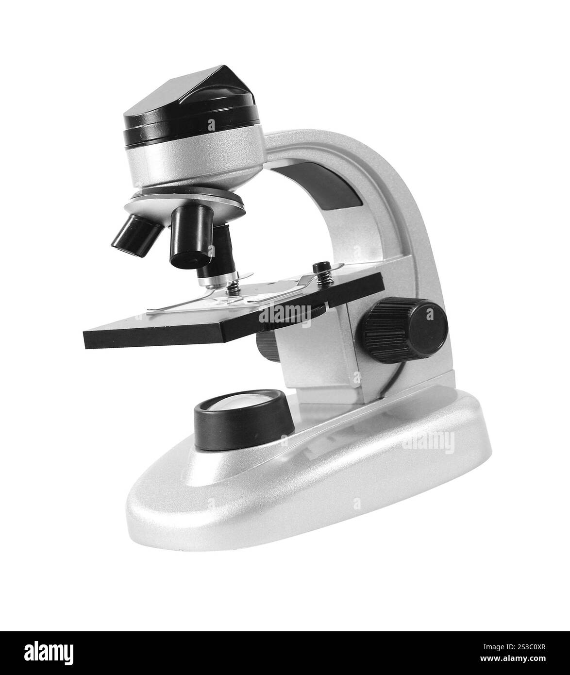microscope isolated on white background. microscope Stock Photo - Alamy