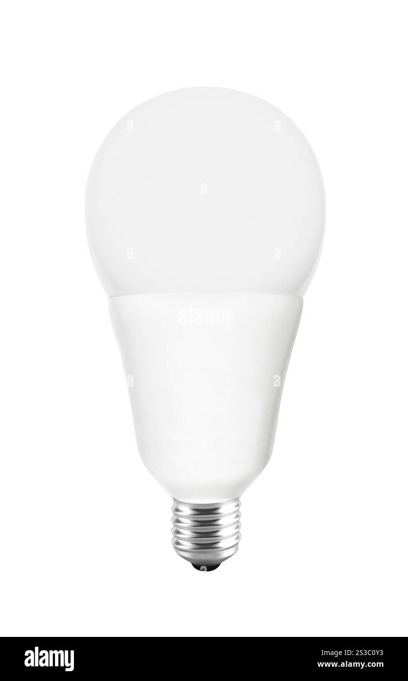 Light bulb, isolated on white Stock Photo - Alamy
