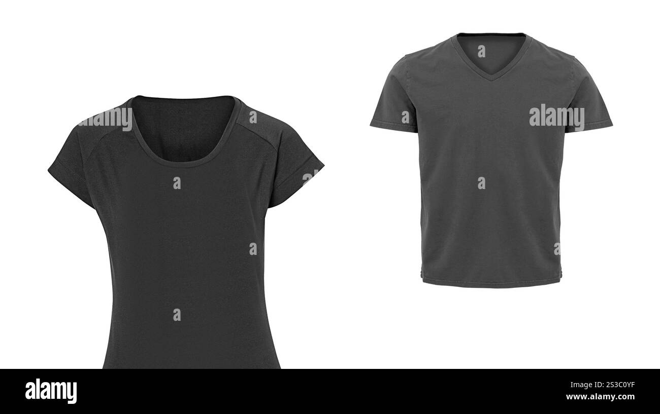 Short sleeve shirts Black and White Stock Photos & Images - Alamy