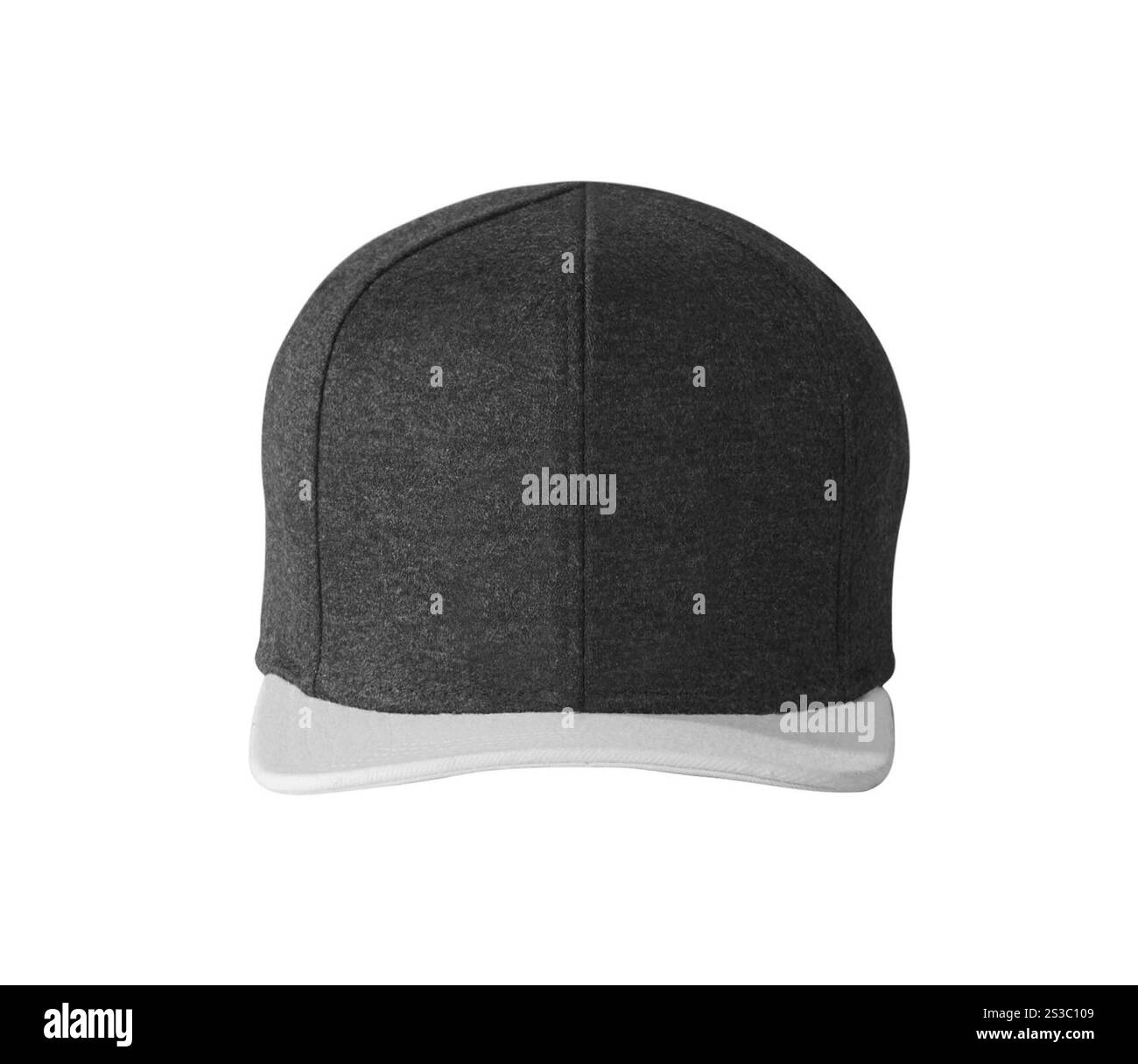 Front View of Cap Isolated on White Background. Front View of Cap ...