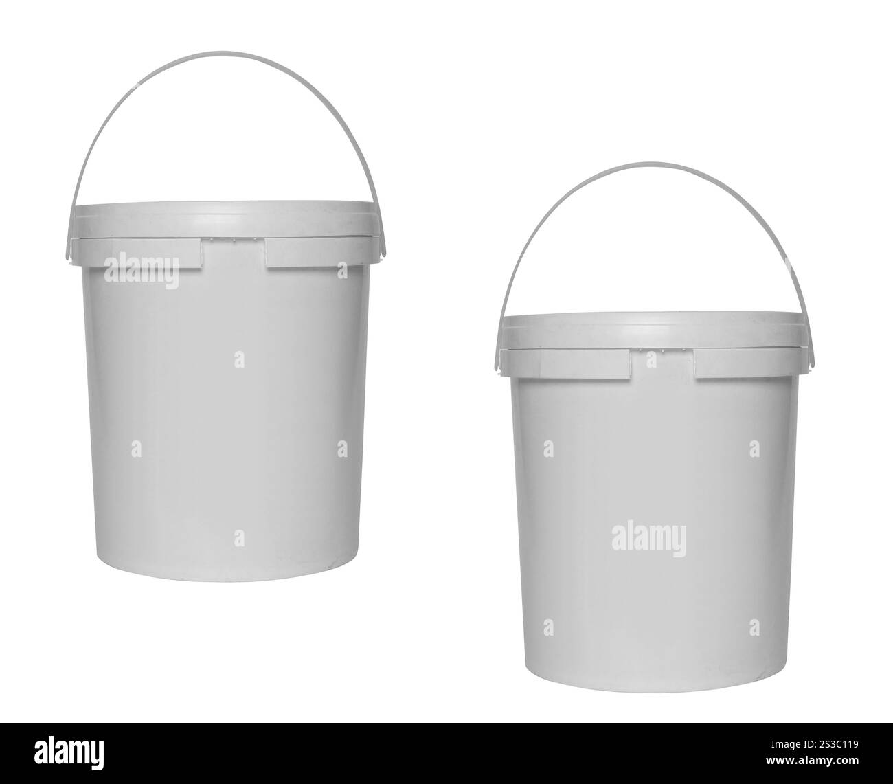 Realistic buckets paint packaging hi-res stock photography and images ...