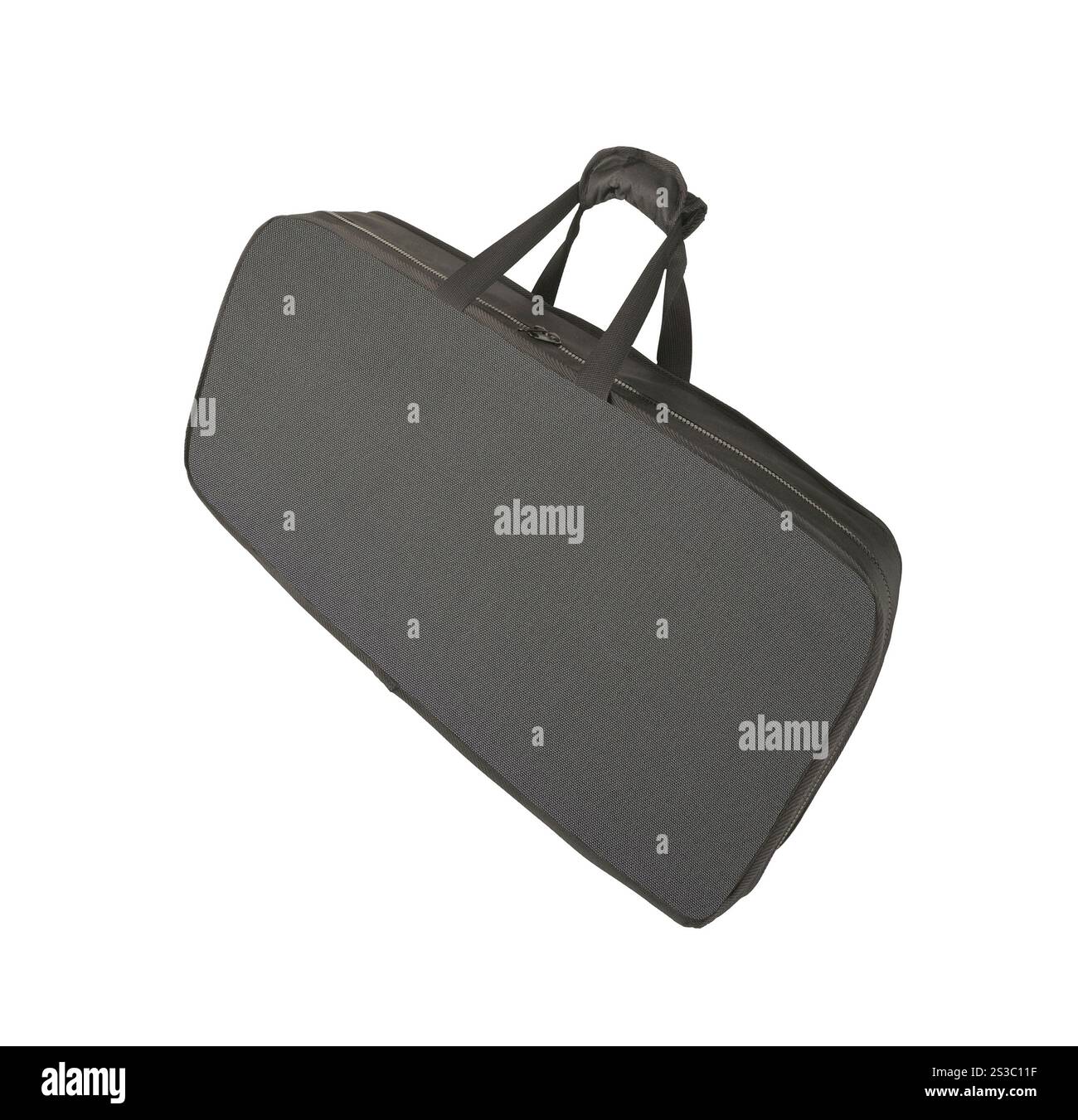 big black suitcase isolated on white background. big black suitcase ...