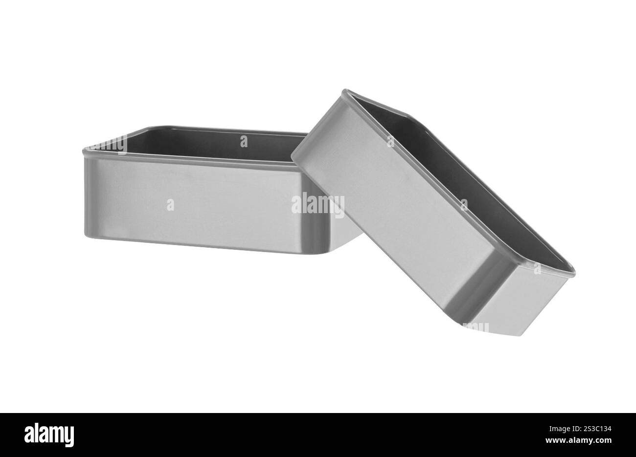 Plastic box Packaging isolated on white background. Plastic box ...