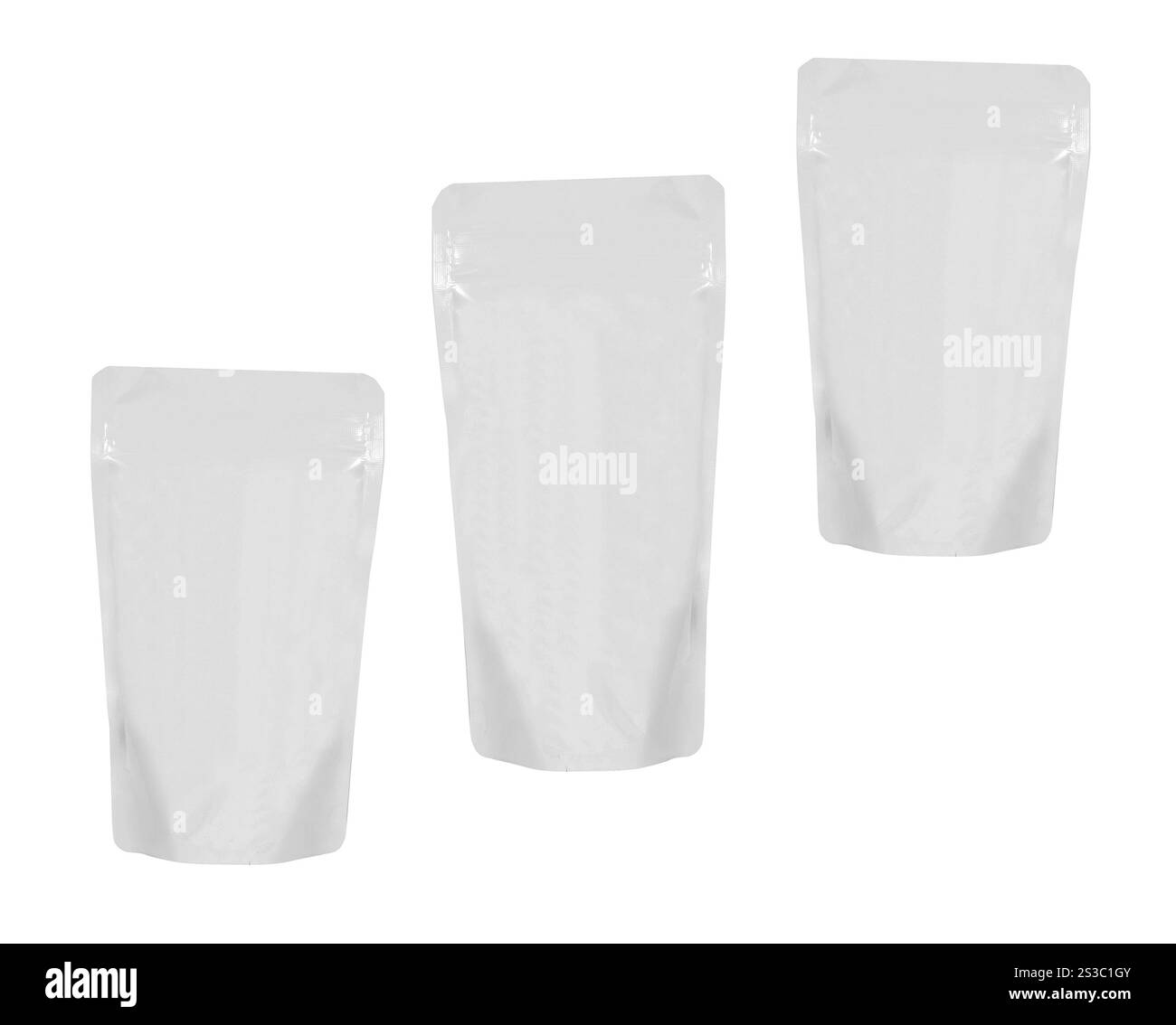 plastic pack isolated on white background Stock Photo - Alamy