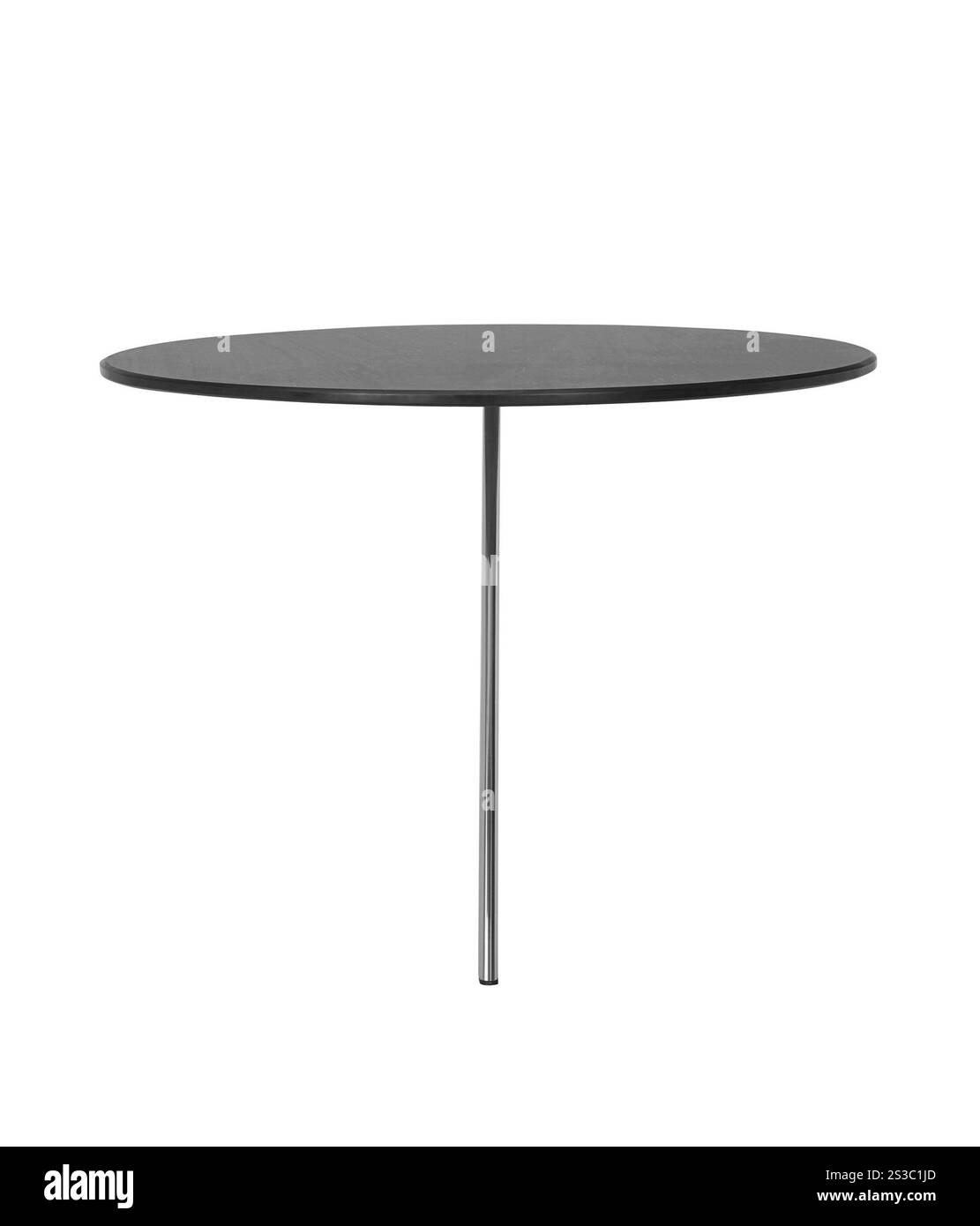 Round table isolated on white background. Round table Stock Photo - Alamy