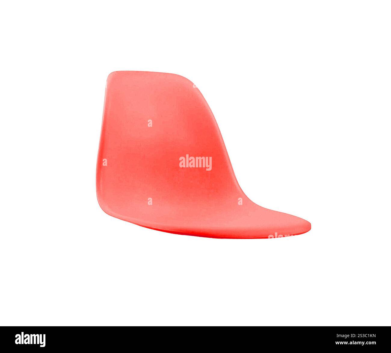 red chair isolated. yellow chair isolated Stock Photo - Alamy