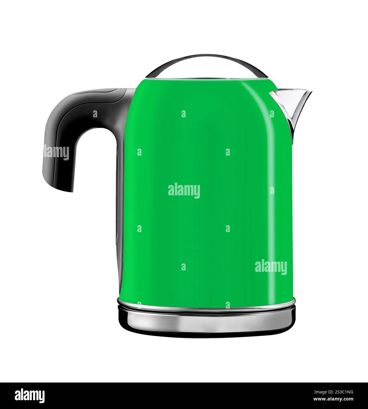 Modern teapot isolated on white background. Modern teapot Stock Photo ...