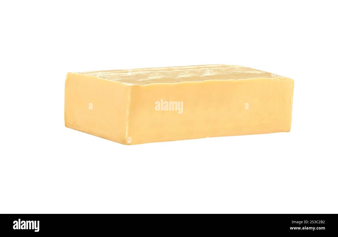 Butter bar isolated on white background Stock Photo - Alamy