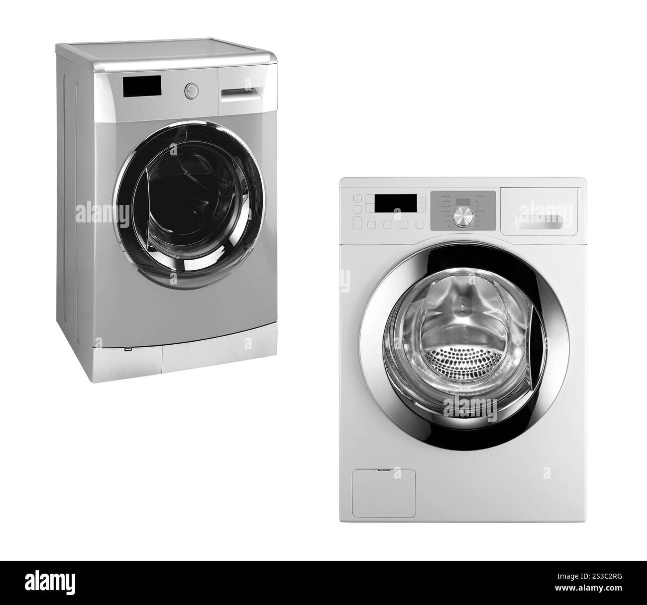 washing machines isolated on white background. washing machines ...