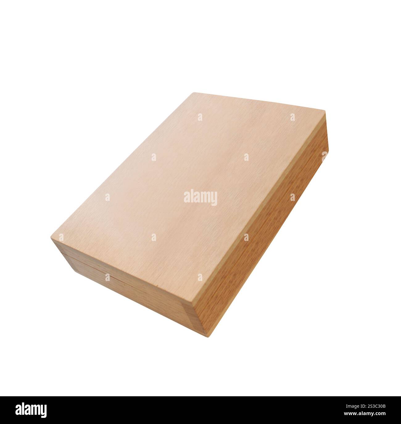 Old wooden box isolated on white background. Old wooden box isolated ...