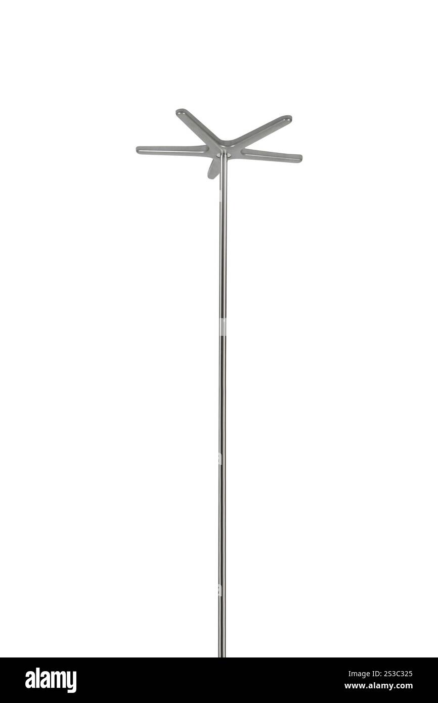 An isolated stripper pole isolated on white background Stock Photo - Alamy