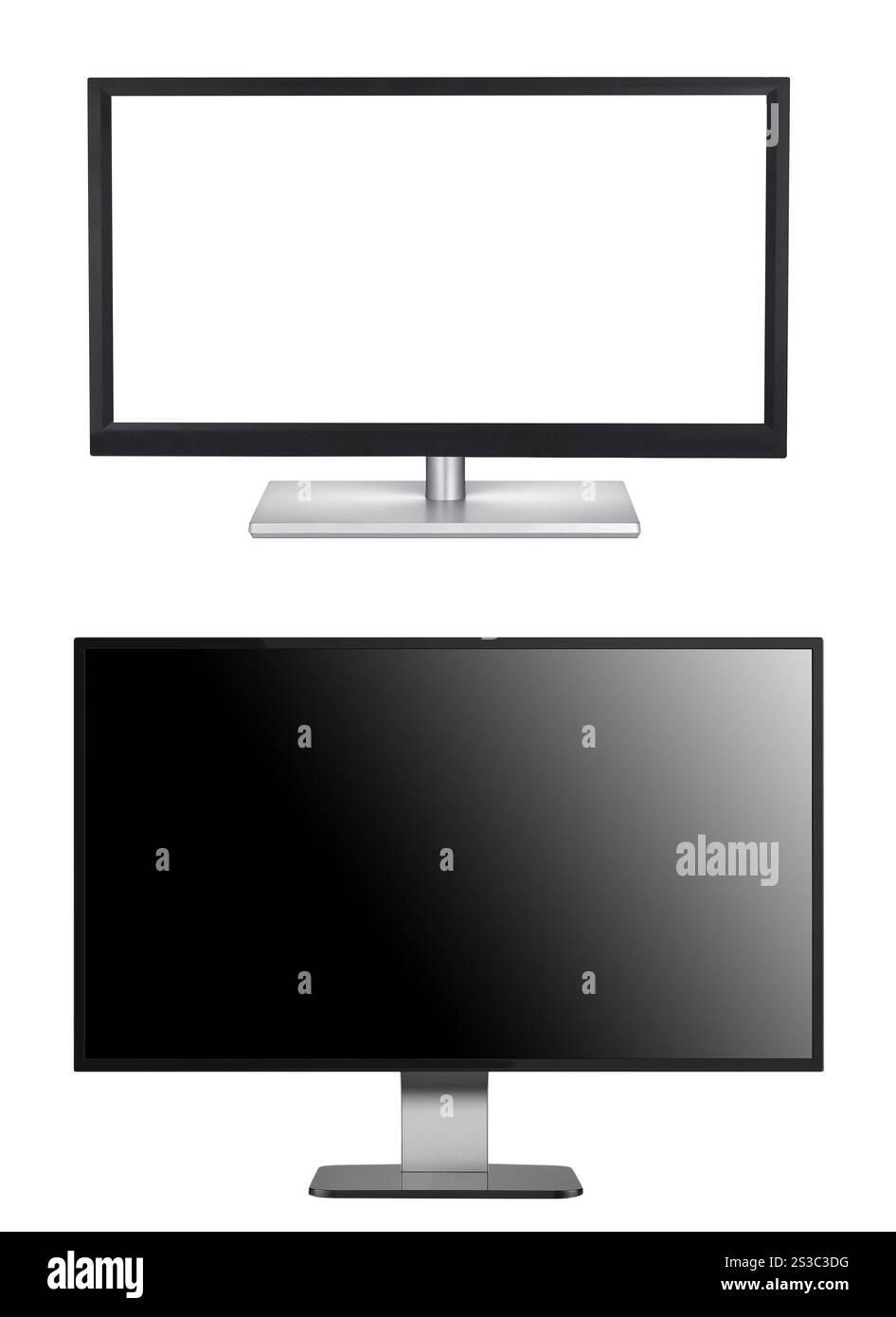 Mockup monitors Cut Out Stock Images & Pictures - Alamy