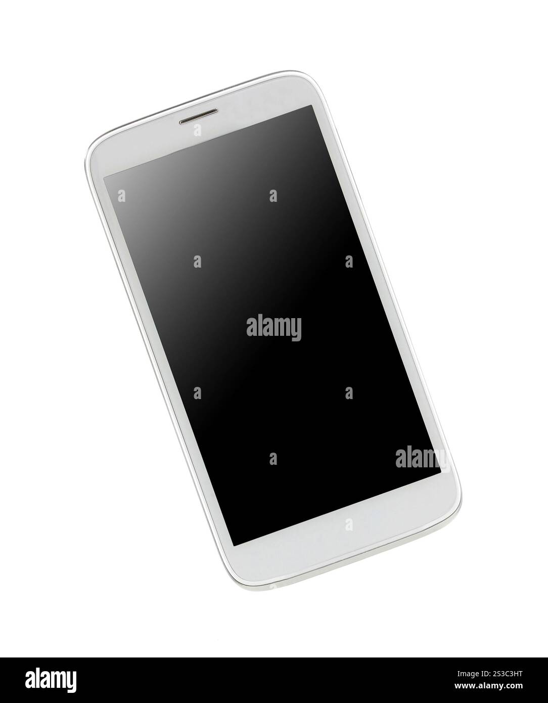 Isolated shining smartphone isolated on white background. Isolated ...