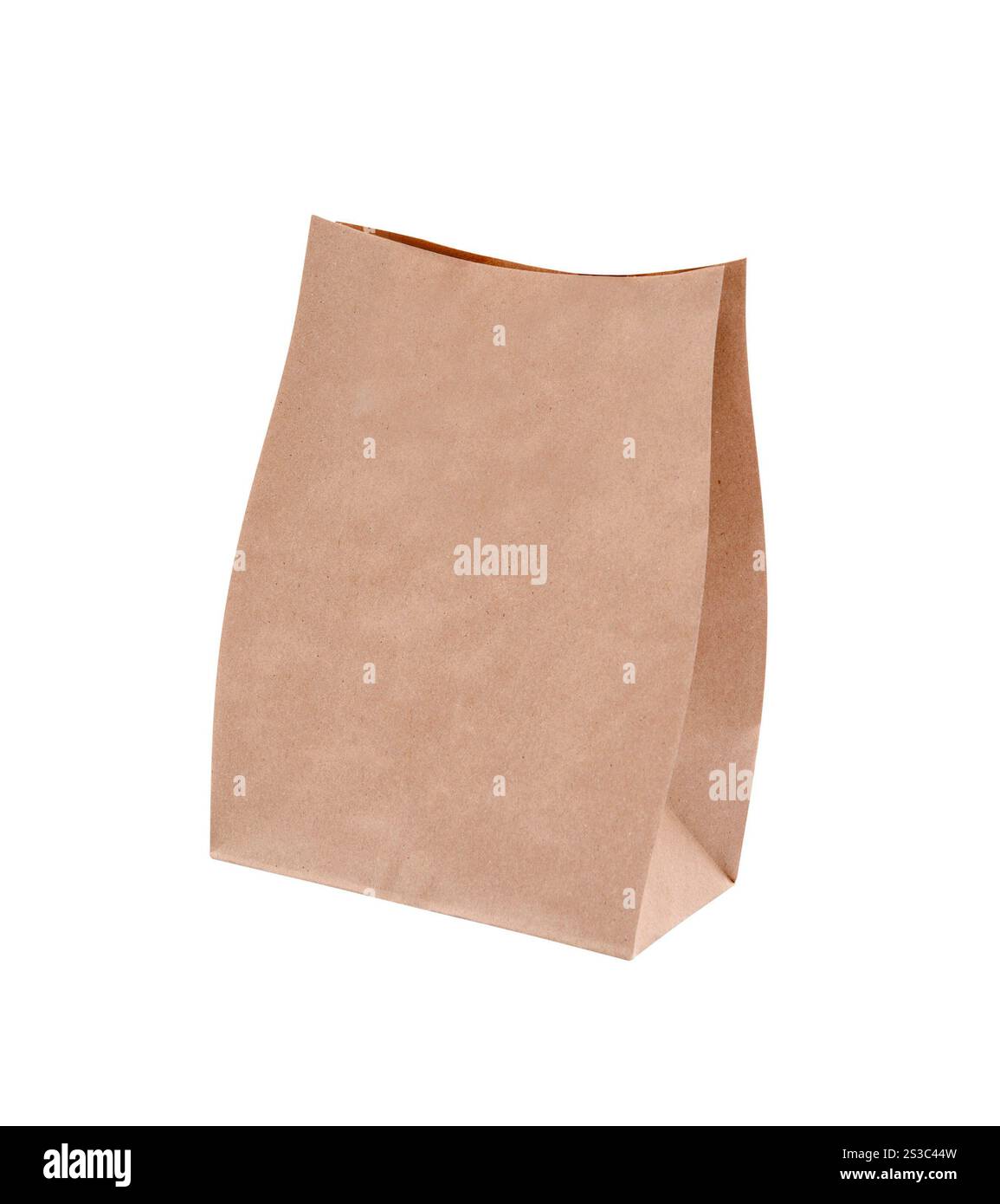 recycle brown paper bag isolated Stock Photo - Alamy