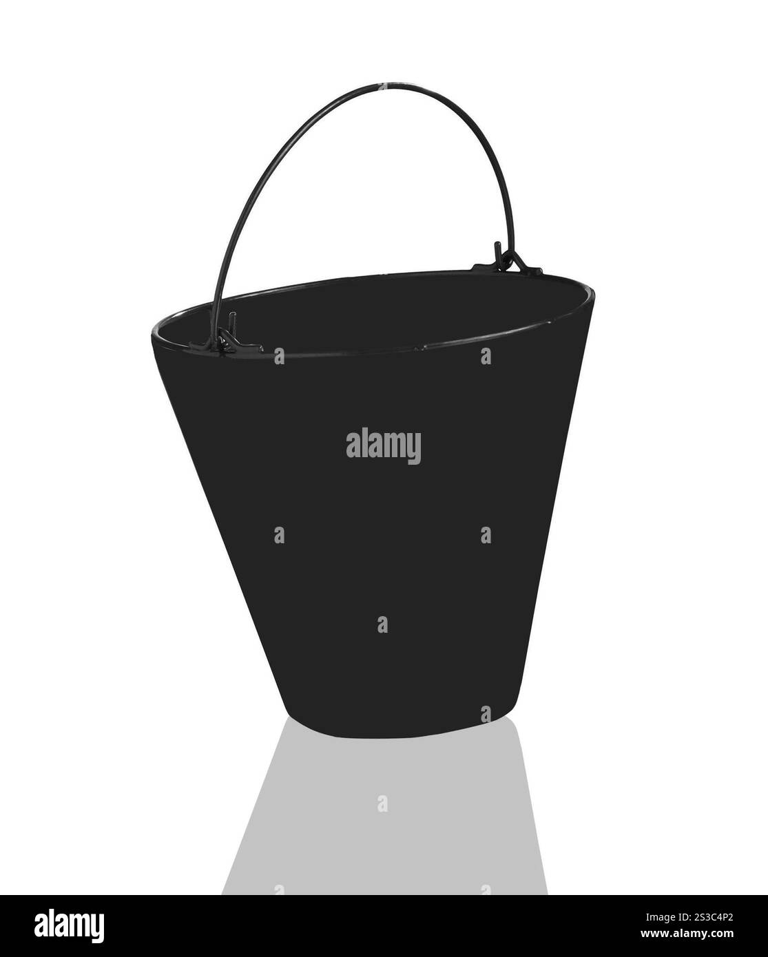 Bucket isolated on white background. Bucket isolated Stock Photo - Alamy