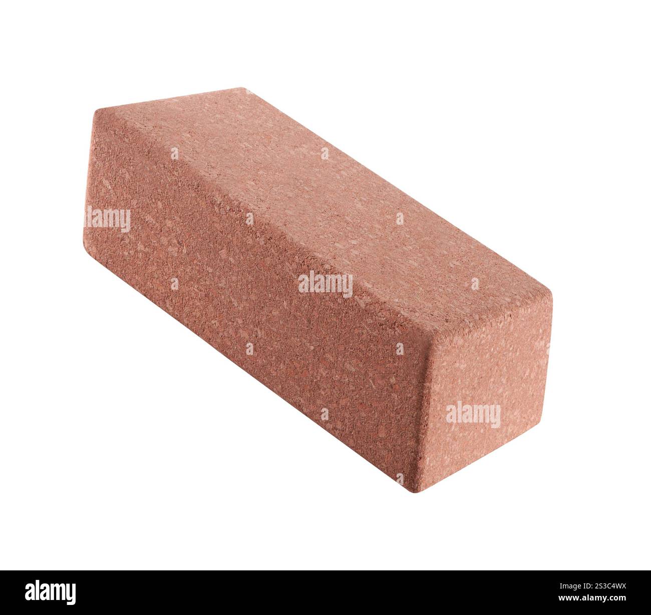brick isolated on white background. brick isolated Stock Photo - Alamy
