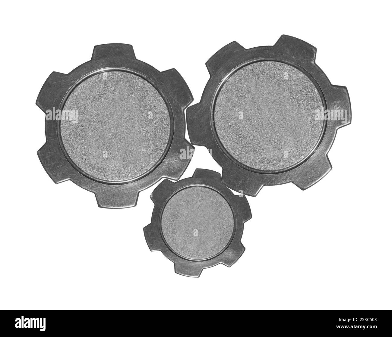plastic gears isolated on white. plastic gears isolated Stock Photo - Alamy