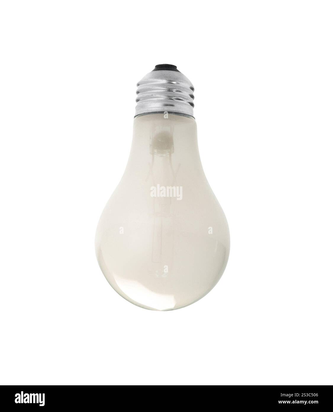 Light bulb isolated on white. Light bulb isolated Stock Photo - Alamy