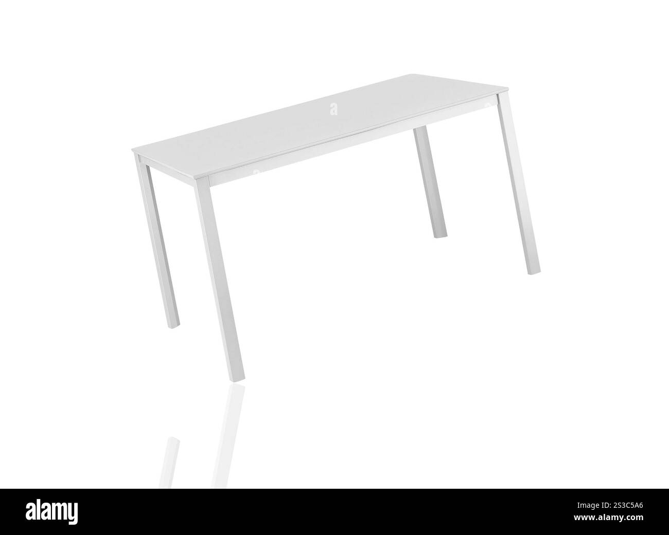 White table top isolated on white background. White table top Stock ...