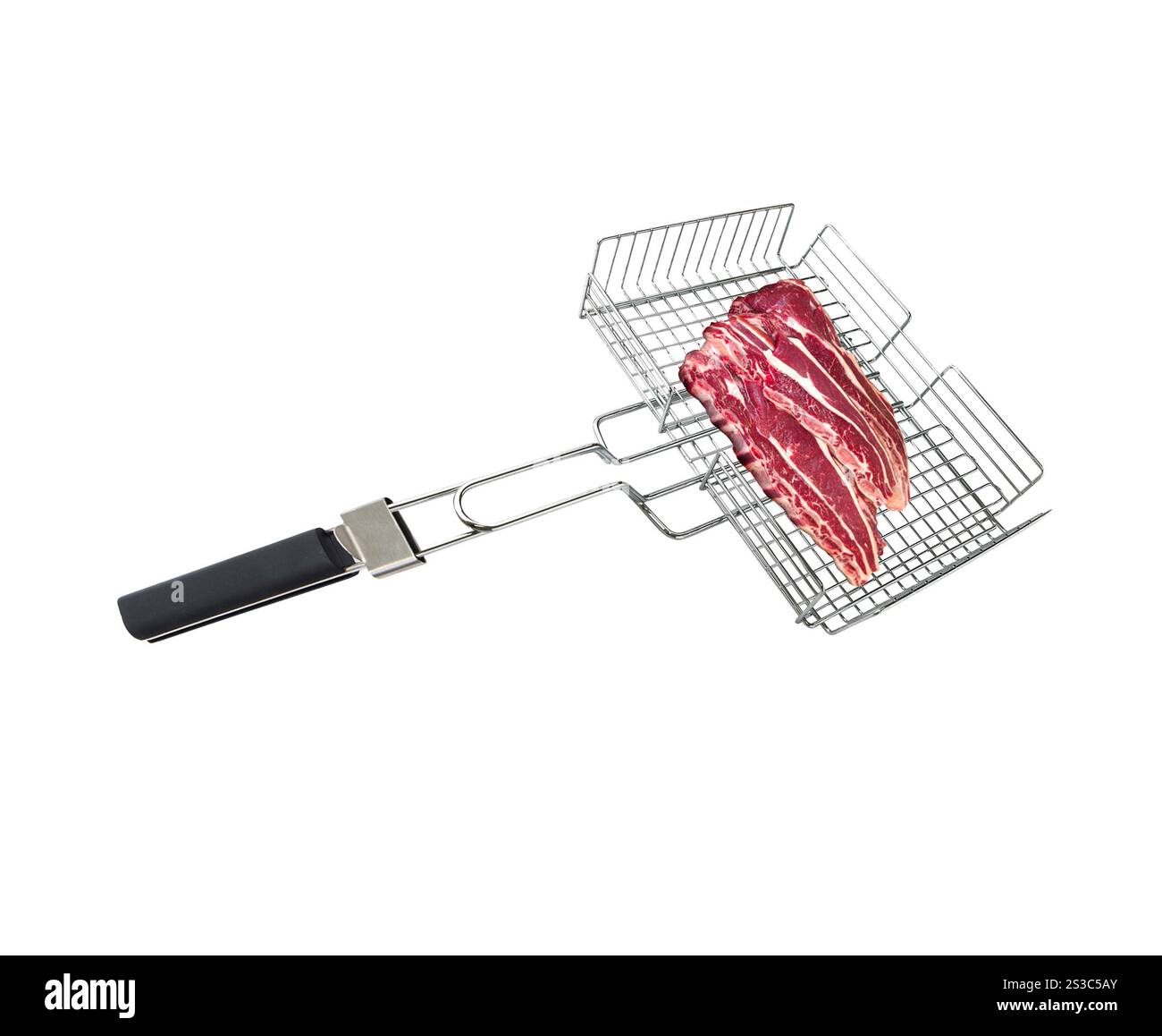 Grilled bbq steak rosemary Cut Out Stock Images & Pictures - Alamy