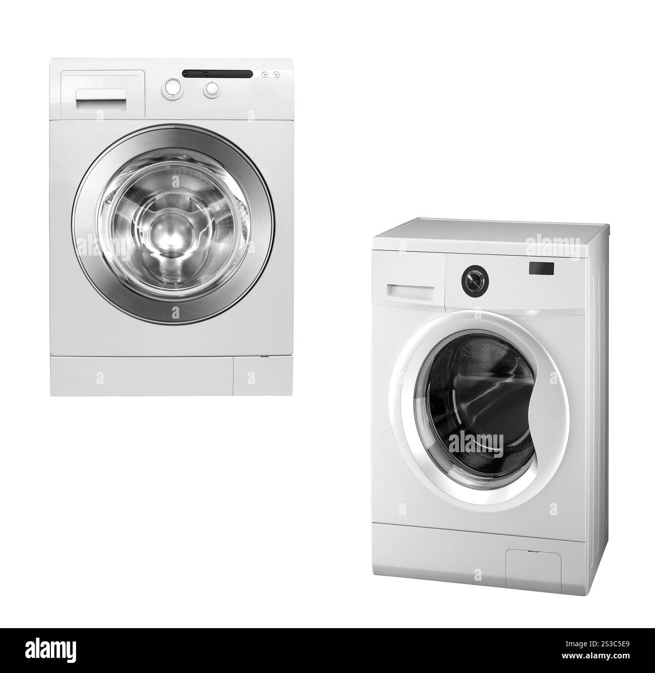 washing machines isolated on white background. washing machines ...