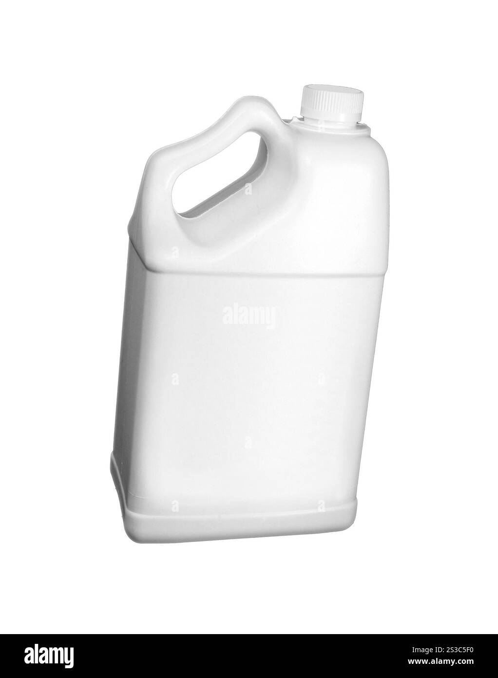 White gallon isolated on white background. White gallon isolated Stock ...