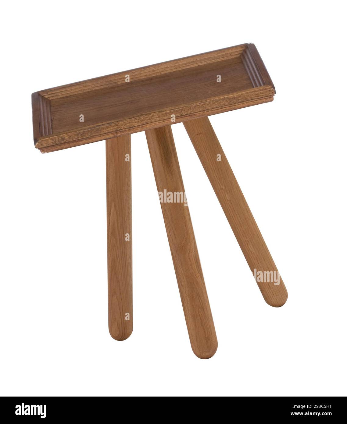 farmers milking stool isolated on white background. farmers milking ...