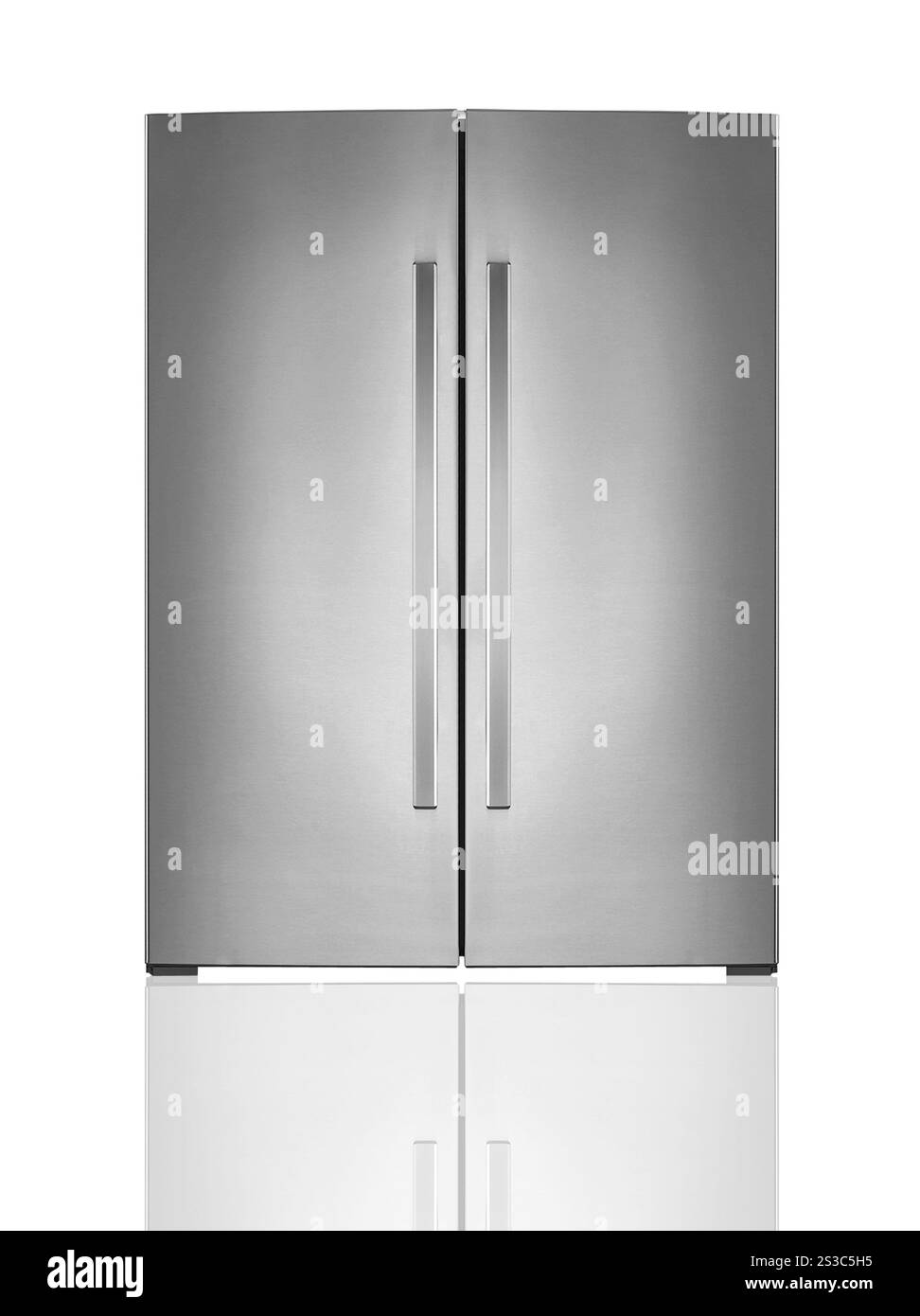 Fridge isolated on white background. Fridge isolated Stock Photo - Alamy