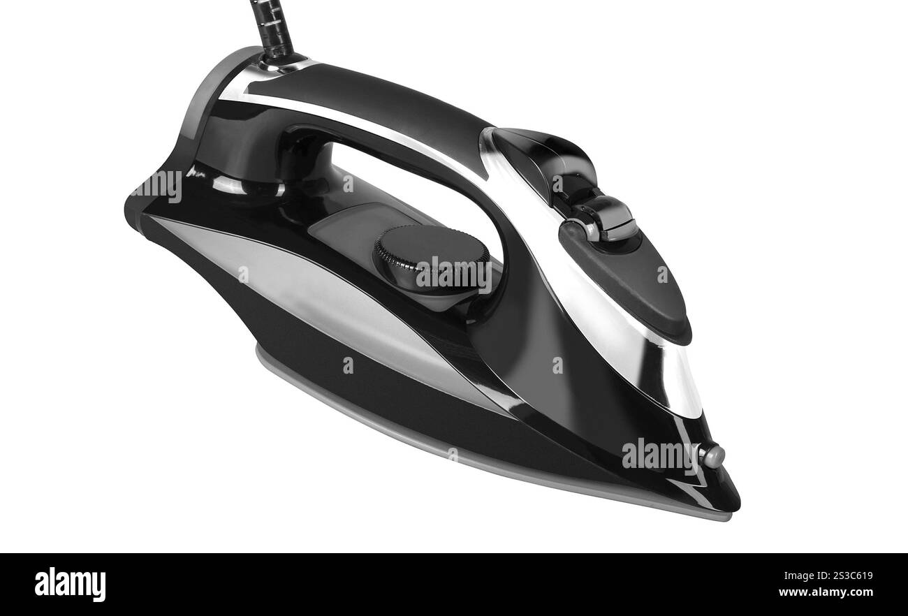 Iron isolated on white background. Iron isolated Stock Photo - Alamy