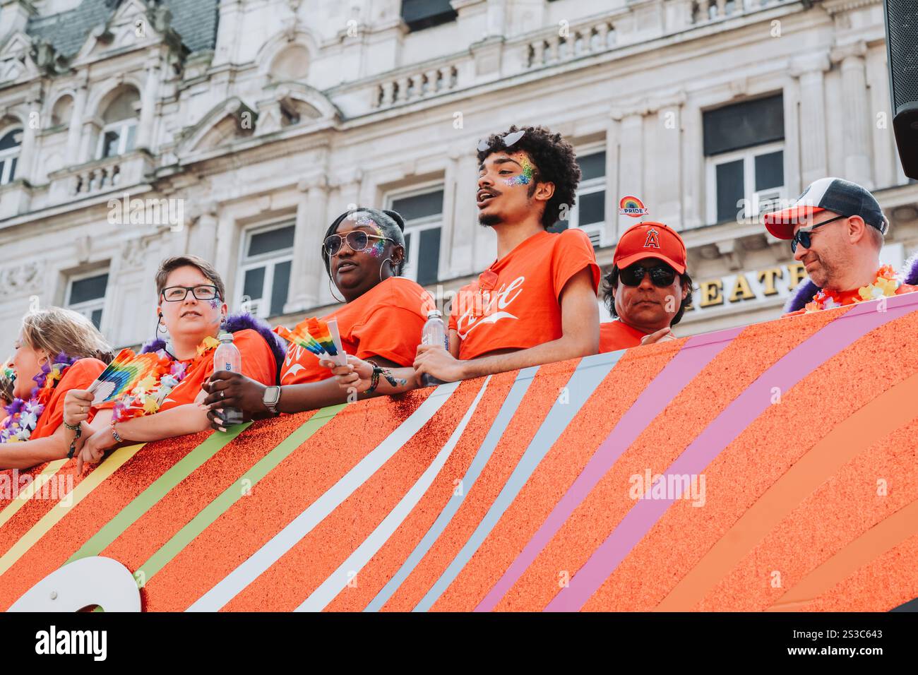 Coca Cola Float at the Pride of London 2024 Parade Stock Photo - Alamy