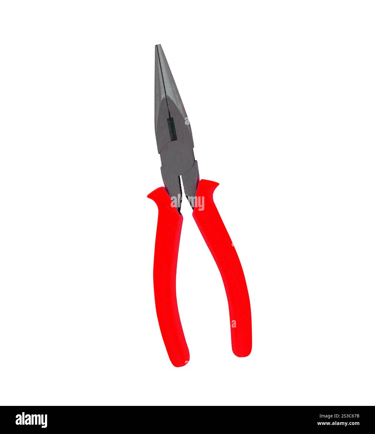 red pliers isolated. yellow pliers isolated Stock Photo - Alamy