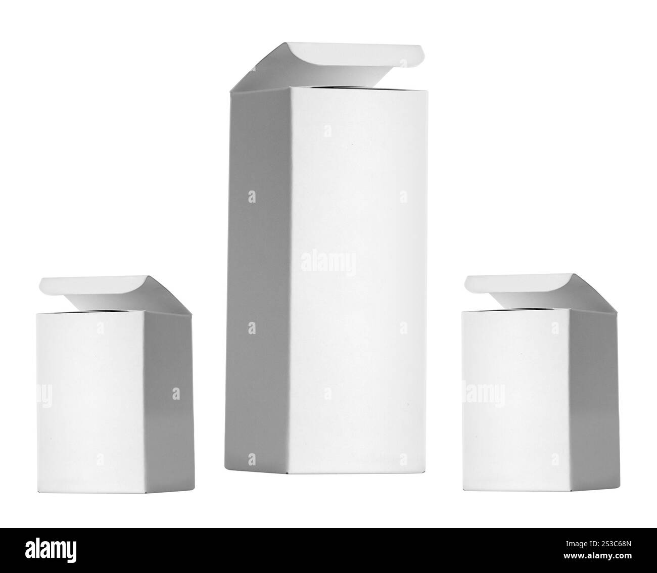 Cardboard boxes isolated on white background. Cardboard boxes Stock ...