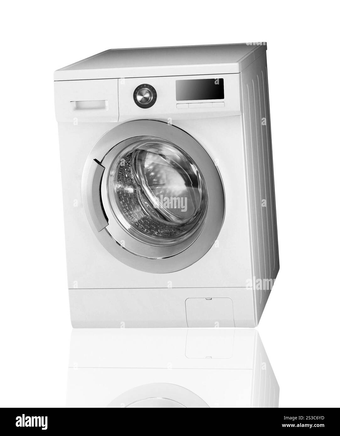 Washing machine isolated on white background. Washing machine isolated ...
