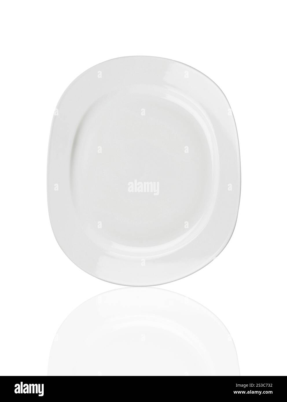 Empty plate isolated on white background. Empty plate isolated Stock ...