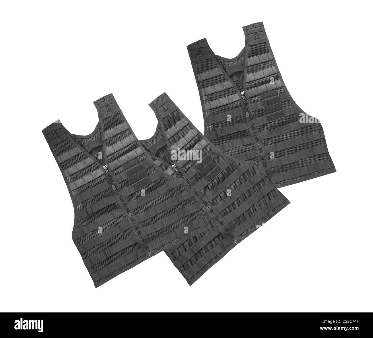 Bulletproof vest isolated on white background. Bulletproof vest ...