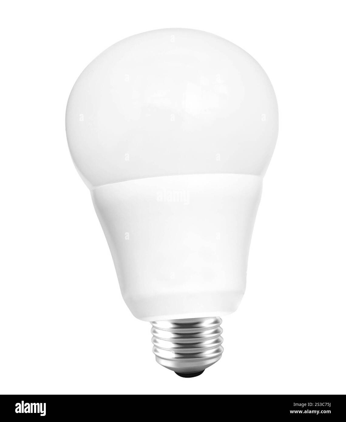 LED light bulb isolated on white background. LED light bulb Stock Photo ...