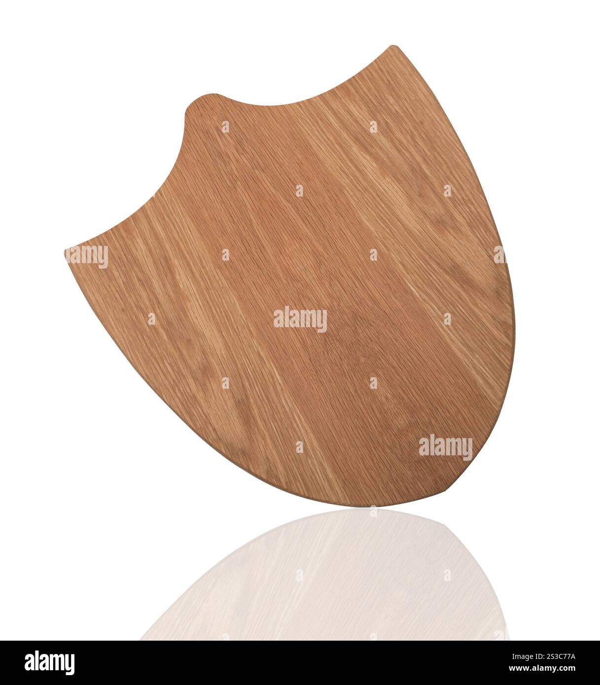 Hunting trophy mount board for deer head isolated on white background ...