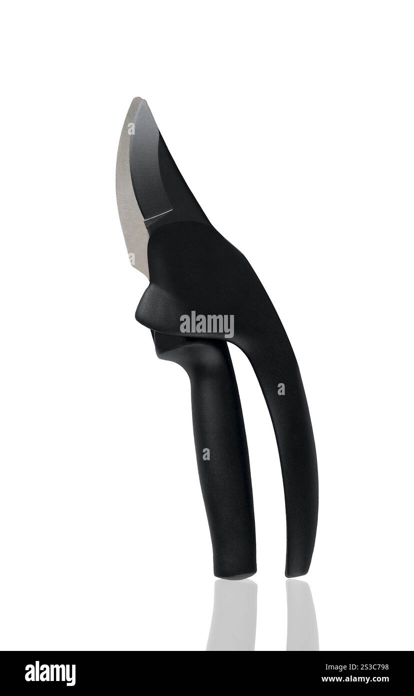secateurs isolated on white background. secateurs isolated Stock Photo - Alamy