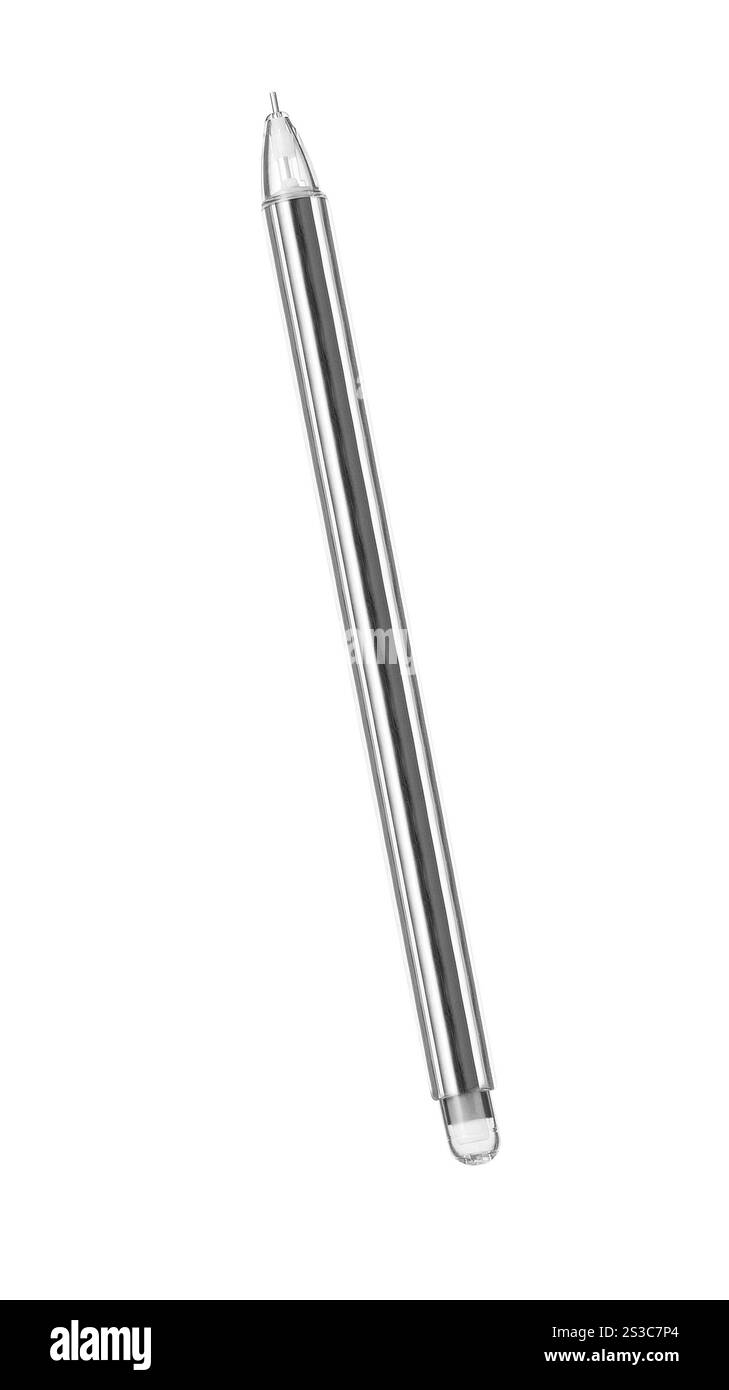 Hand pen isolated on Black and White Stock Photos & Images - Alamy