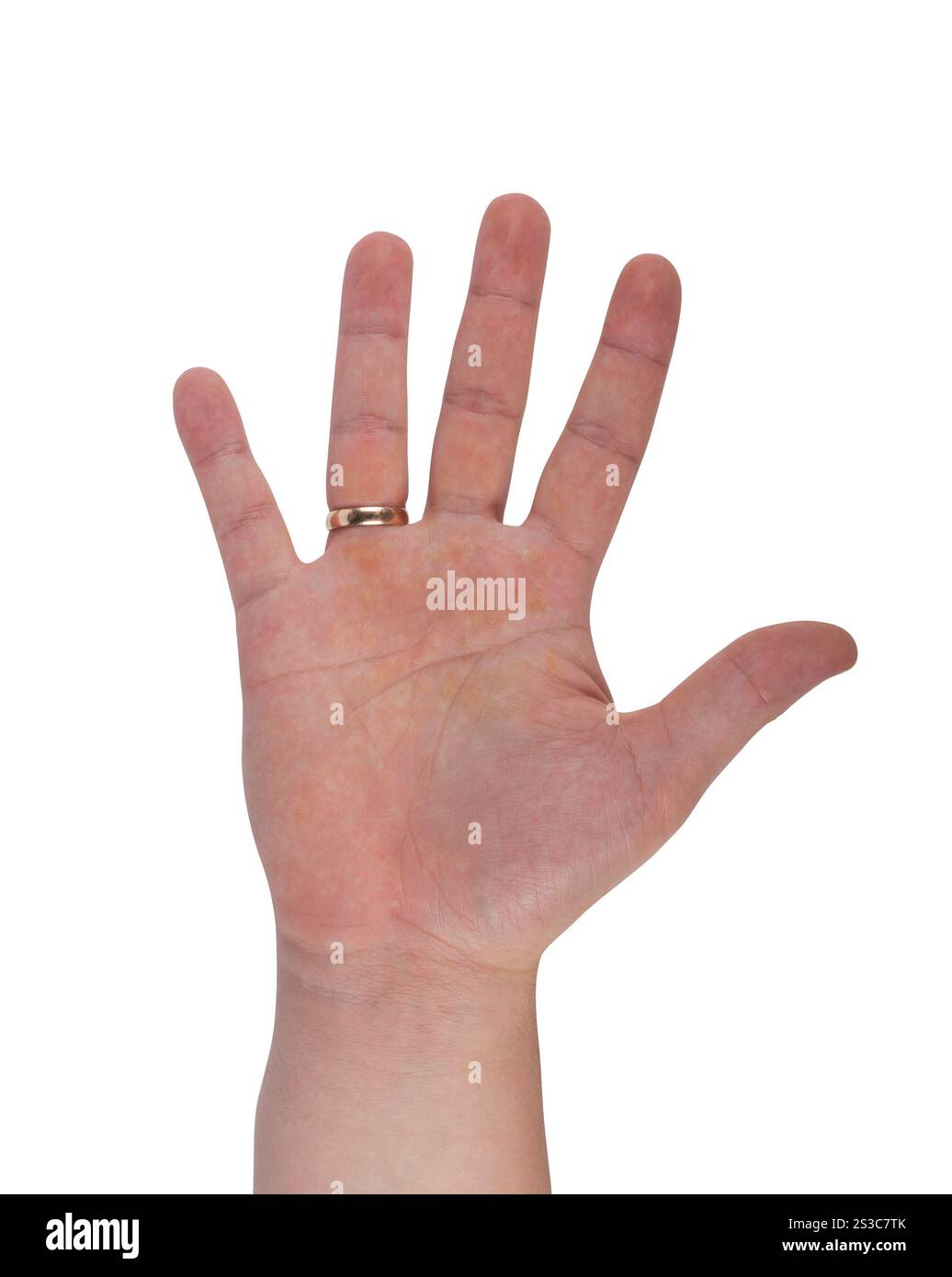 Male hand stretching out Stock Photo - Alamy