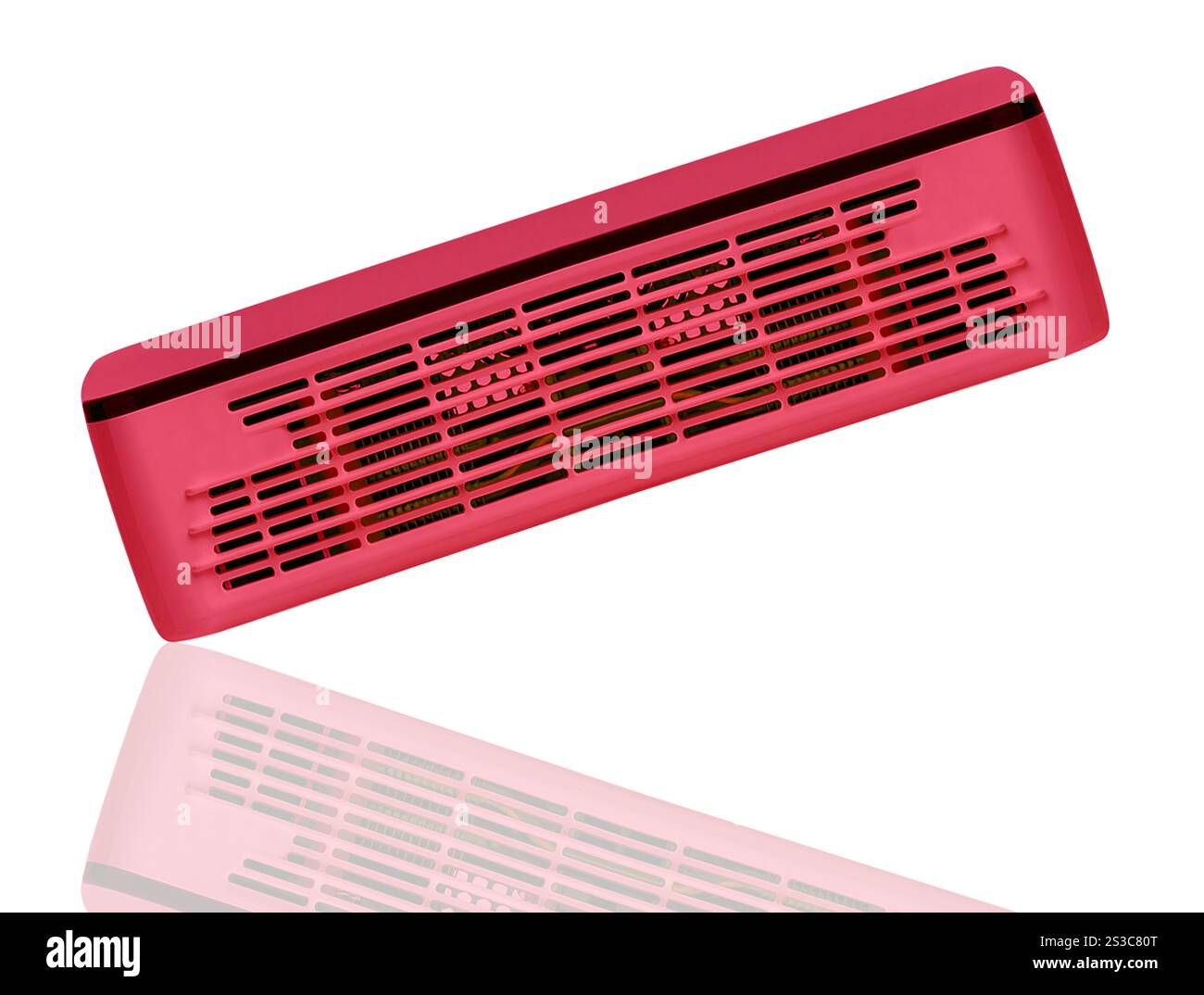 Multimedia Projector Isolated On White Stock Photo - Alamy