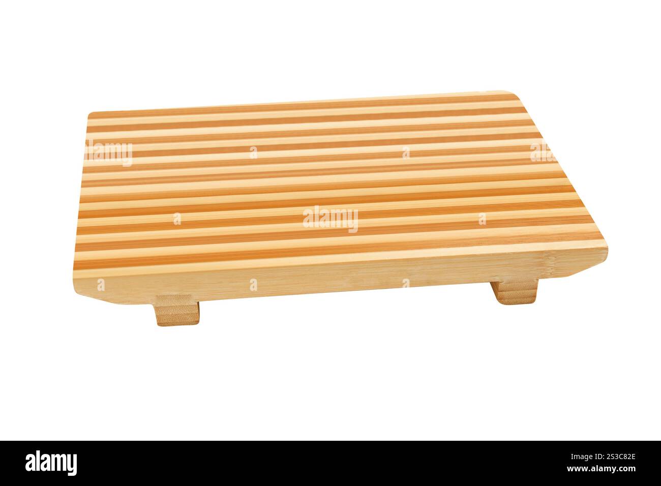 Sushi table isolated on white Stock Photo - Alamy