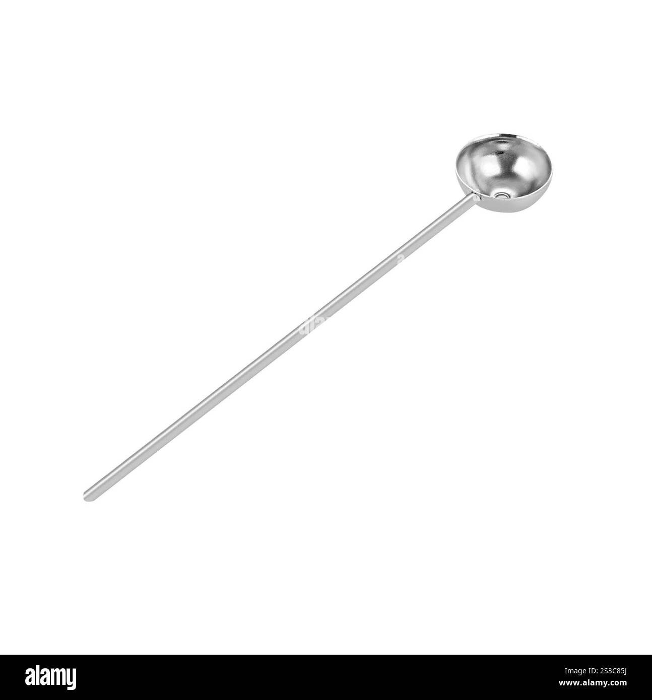 Stainless steel small spoon Stock Photo - Alamy