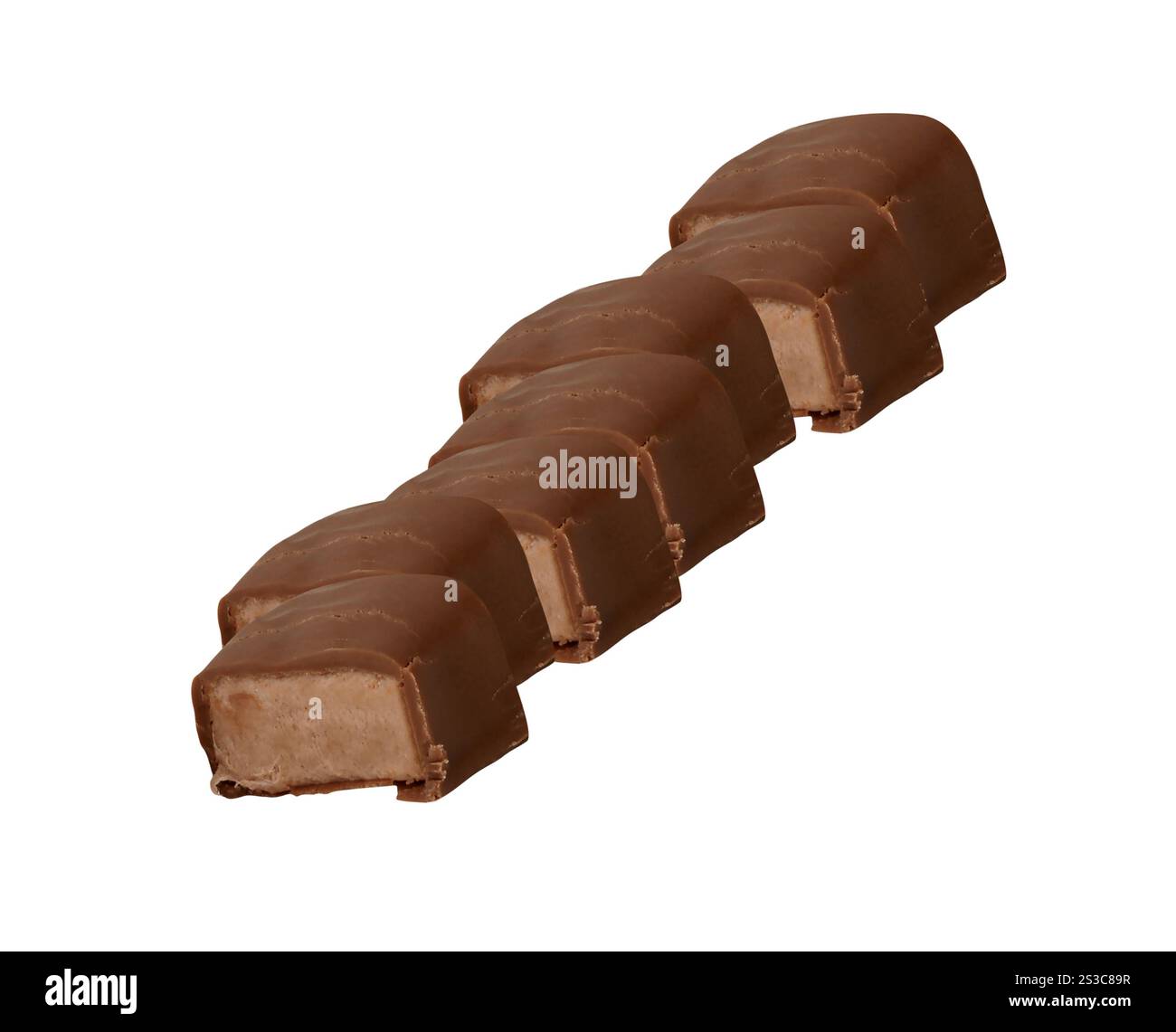 Chocolate Candy Bars Isolated Stock Photo - Alamy