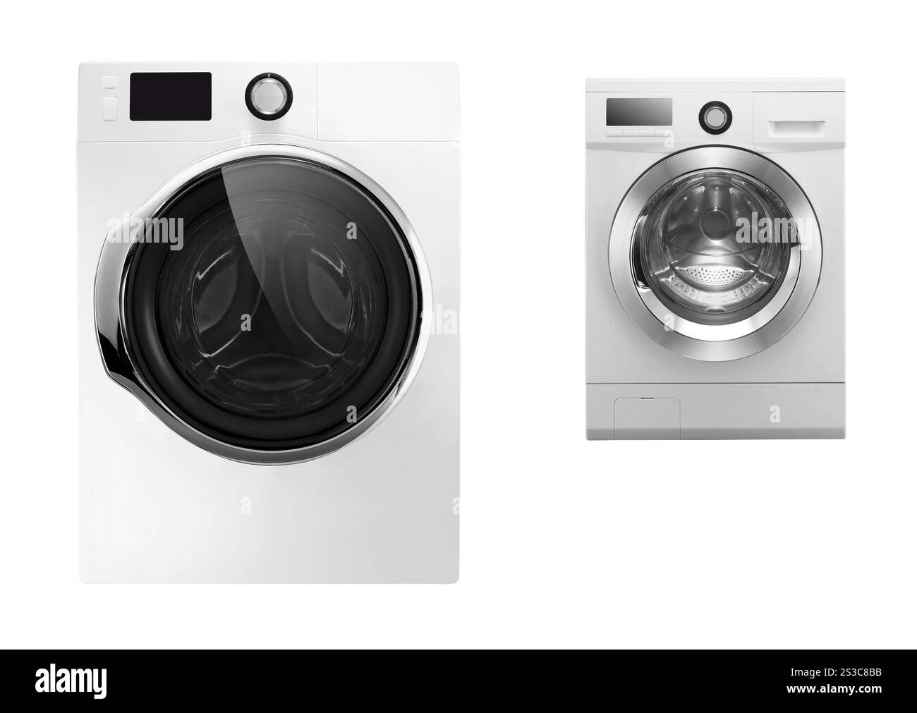 Washing machines isolated on white. Washing machine isolated on white ...