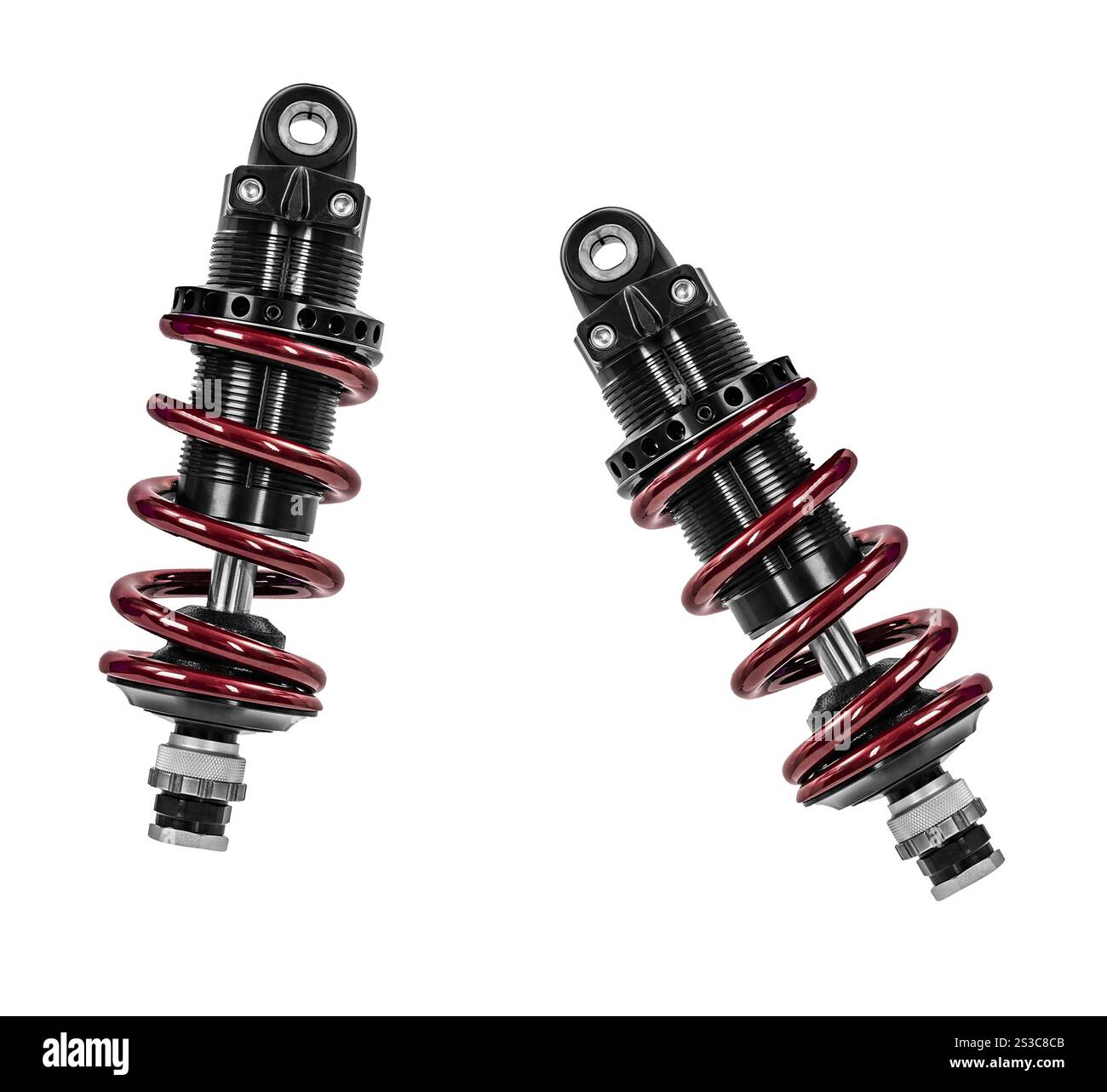 Shock absorber isolated on white background. Shock absorber isolated ...